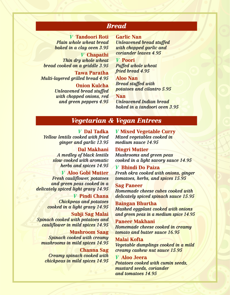 DINNER MENU – Ambadi Kebab & Grill